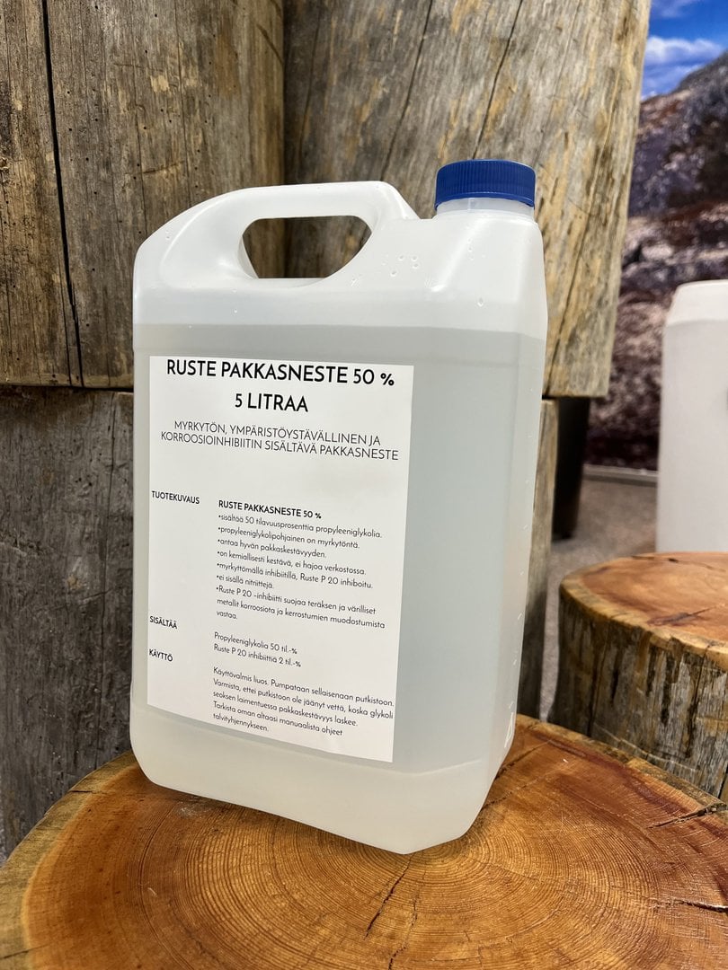 Käyttövalmis Ruste pakkasneste 50% (5 litraa) - KuumaLähde-verkkokauppa